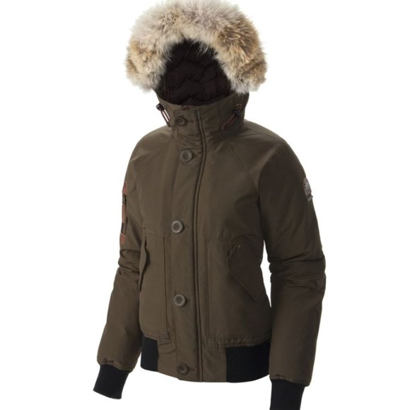 Sorel | Jackets & Coats | Sorel Caribou Down Bomber Jacket In Olive ...